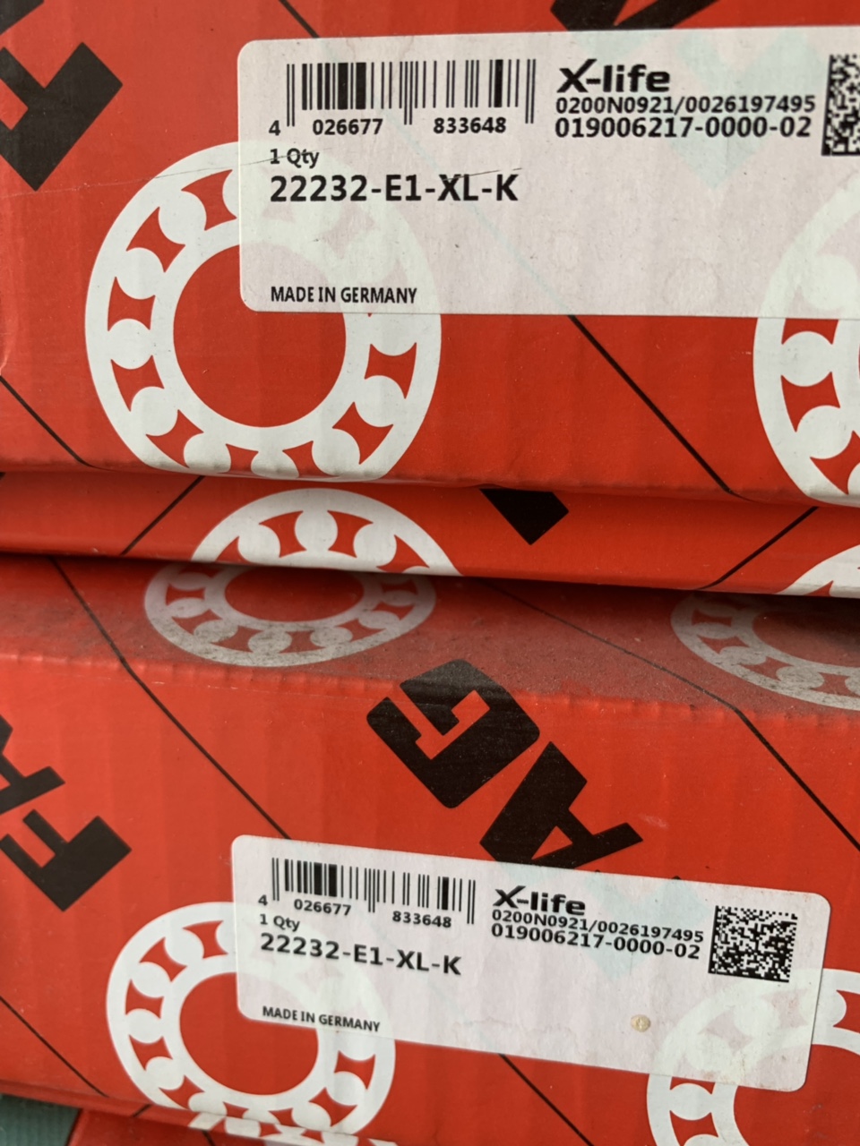 Bạc đạn FAG 22232 E1-XL-K-C3